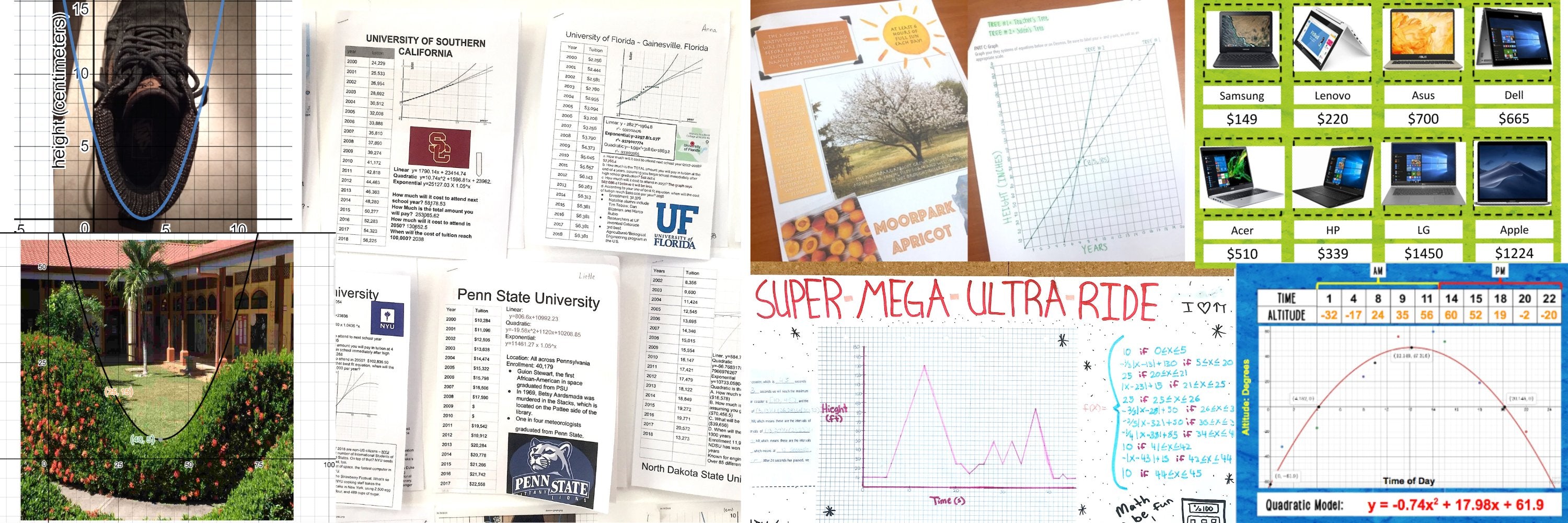 Real World Projects – Algebra and Beyond