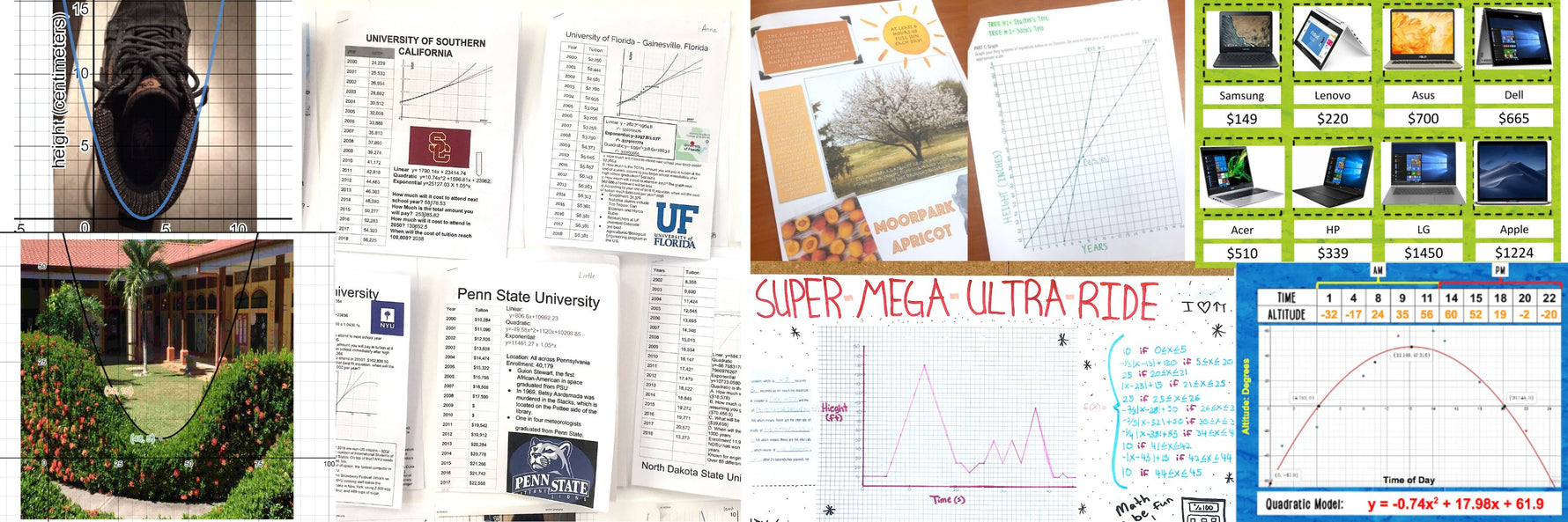 Real World Projects – Algebra and Beyond